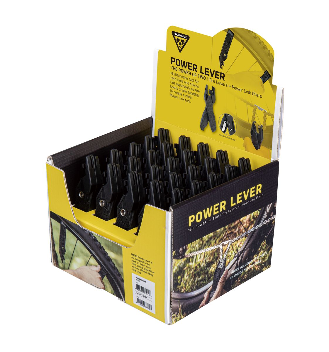 Topeak Power Lever Counter Display Box (25 Pieces) – Biker's Republic