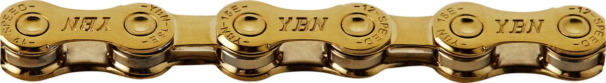 Ybn 12 Speed S12-Ti Titanium Gold Chain – Biker's Republic